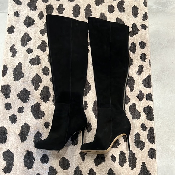 DV by Dolce Vita | Shoes | Dolce Vita Dv Zipper Back Thigh High Suede ...